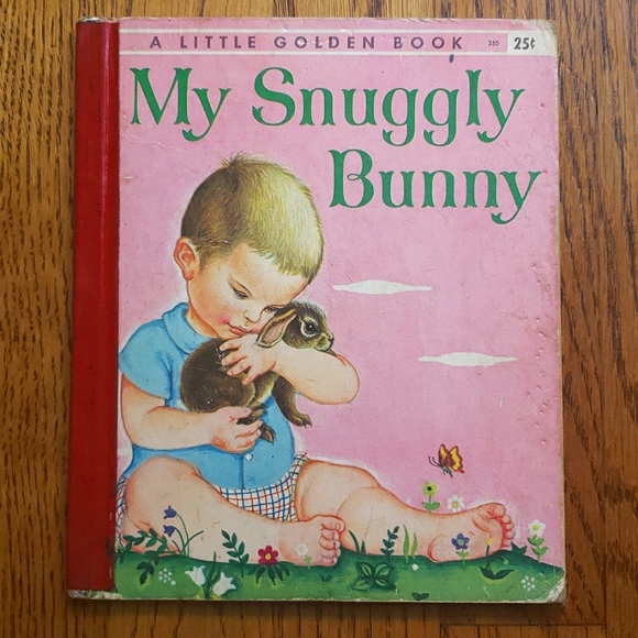 Other | Vintage 5s My Snuggly Bunny Hardcover Childrens Book | Poshmark